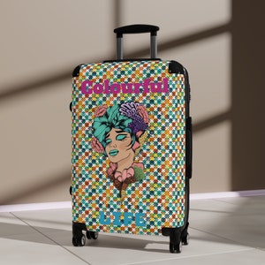 COLOURFUL LIFE Suitcase Trendy Trip, Gift for Her Mother's Day ...