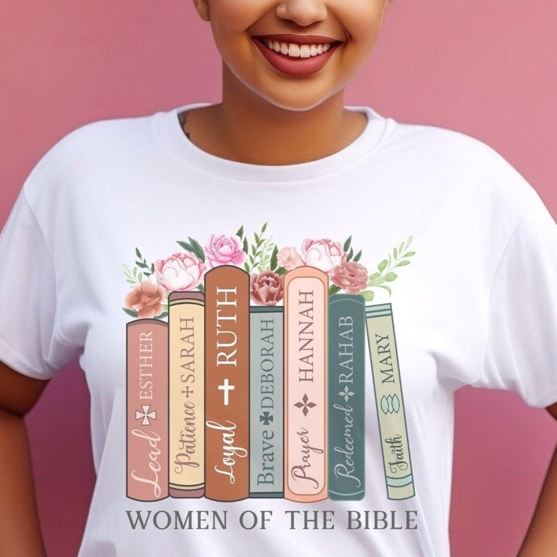 Christian T-shirt Women of the Bible Christian Apparel Christian Shirt ...