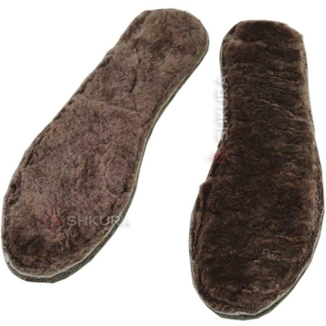 Natural Sheepskin Wool Felt Insoles for Winter Shoes, Warm and ...