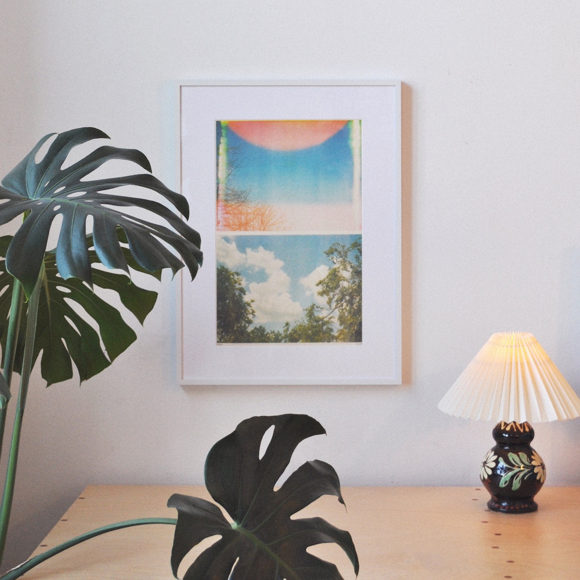 Sky Risograph Print - Etsy