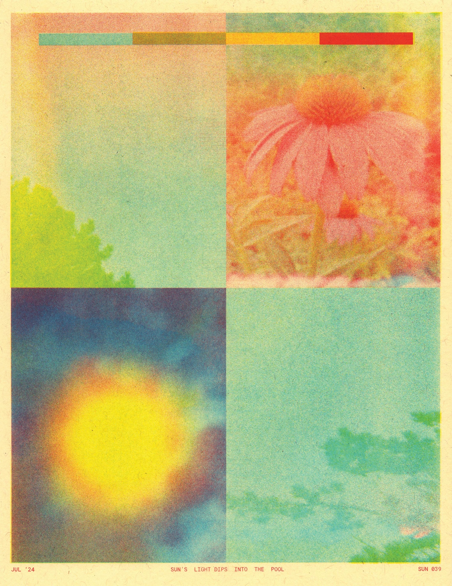 Risograph Flyer Bundle - Etsy