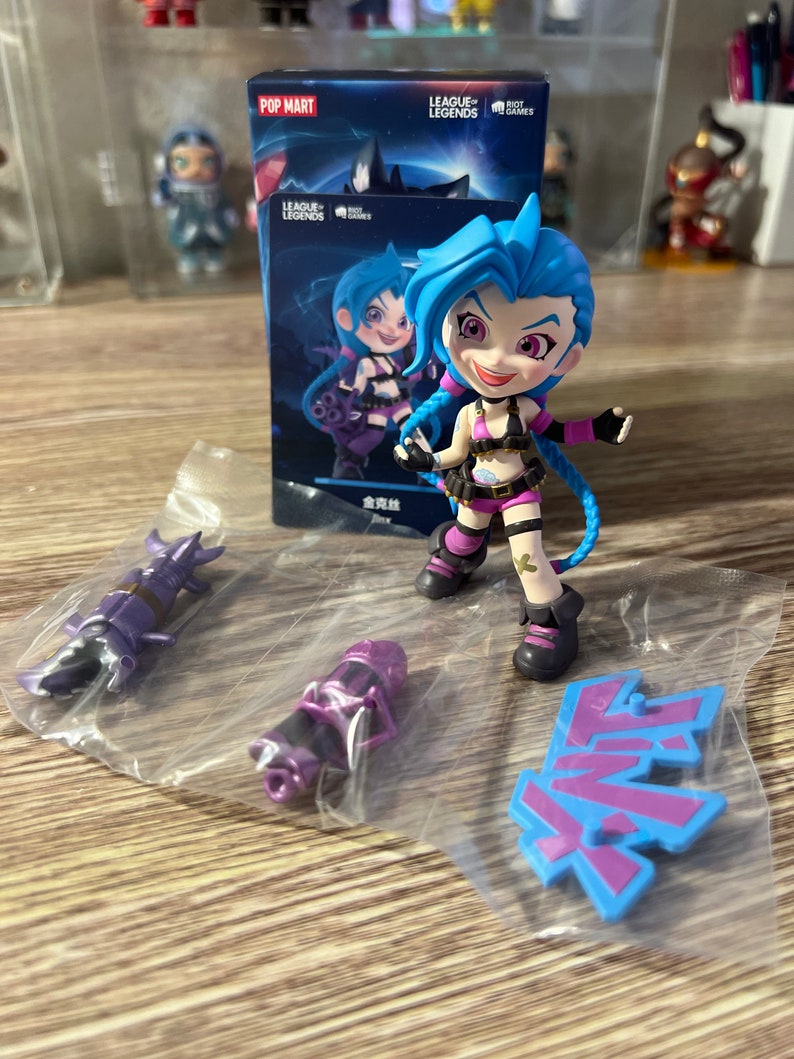 POPMART X League of Legends Classic Characters Jinx 1pc - Etsy