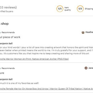 Comanche Warrior Princess Art Print: Indigenous Woman Poster (digital ...