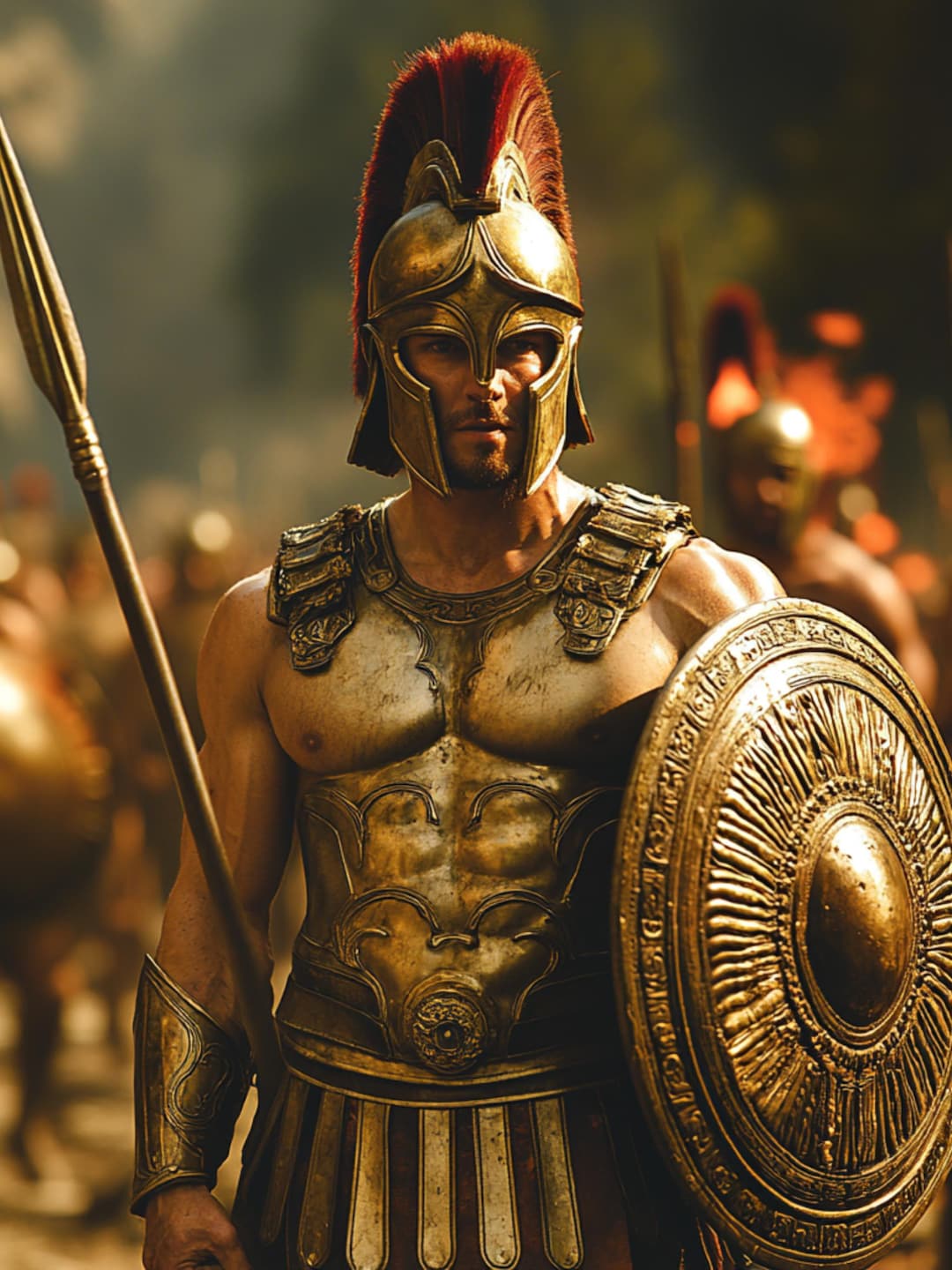 Ares Greek God of War Gift Poster Perfect for Ancient Greek Mythology ...