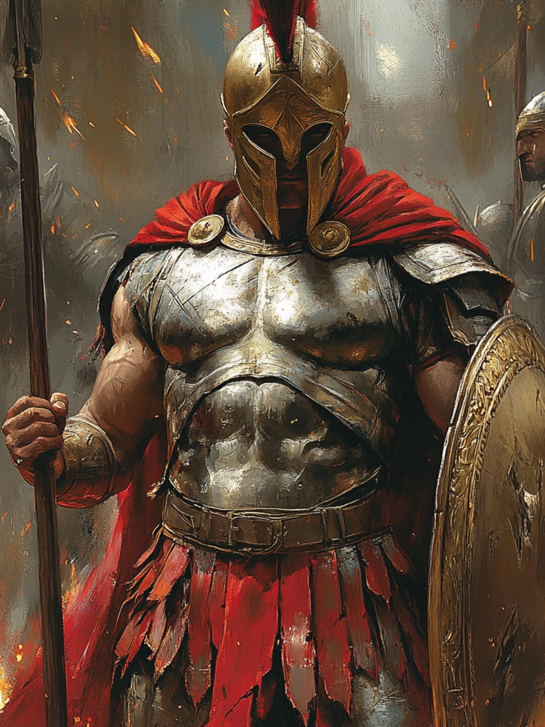 Ares the Greek God of War Gift Poster| Greek Gods and Goddesses Poster ...