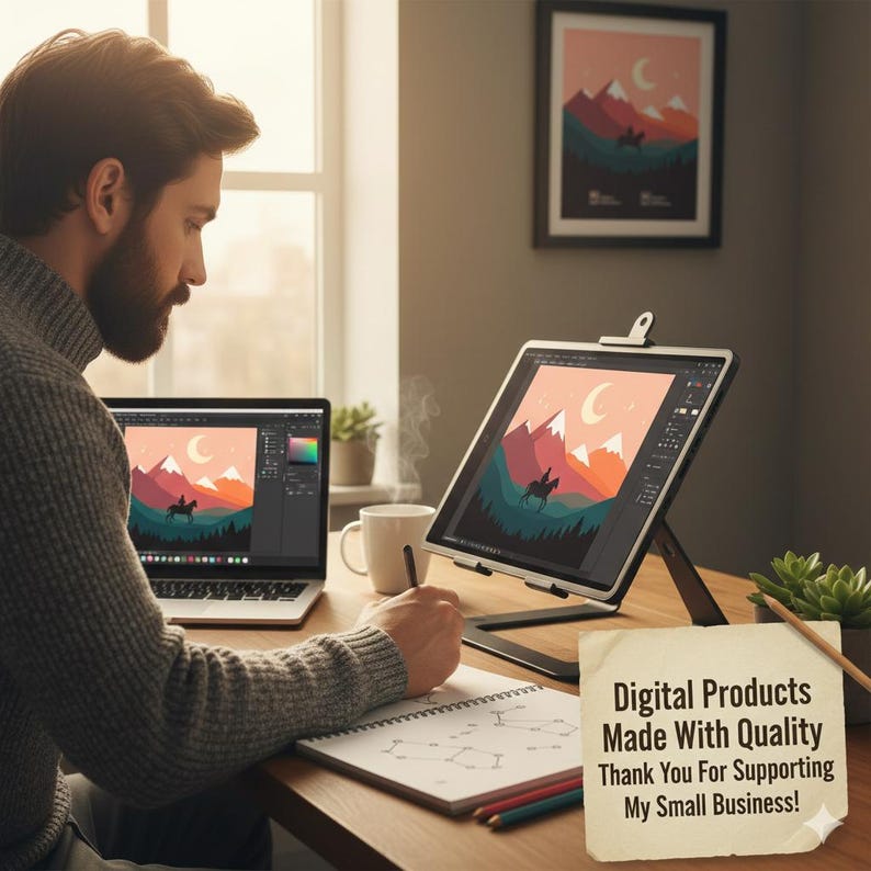 Comanche Warrior Princess Art Print: Indigenous Woman Poster (digital ...