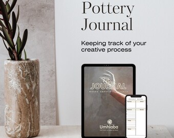 Ceramics Journal Page Printable or Digital Tracker Notebook for Wheel ...