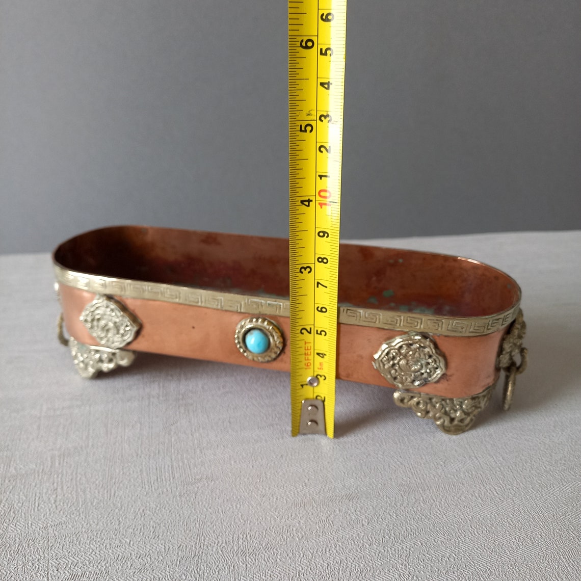 Small Vintage Copper Tray, Key Dish, Potpourri Tray - Etsy