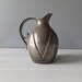 French Vintage Decorative Pewter Jug Signed by Artist, Antique Pewter ...