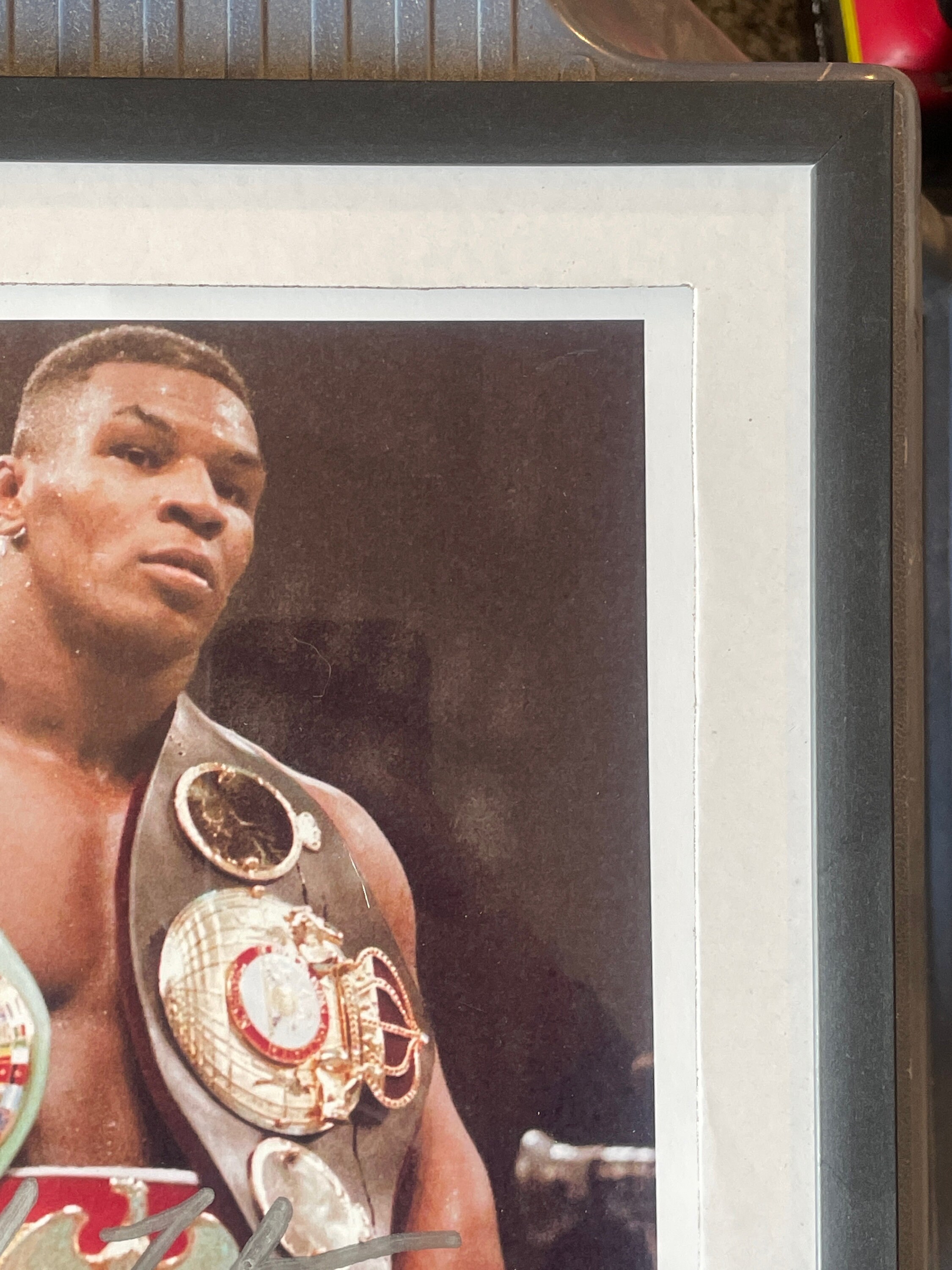 Mike Tyson Autographed Photo 8x10 Framed - Etsy