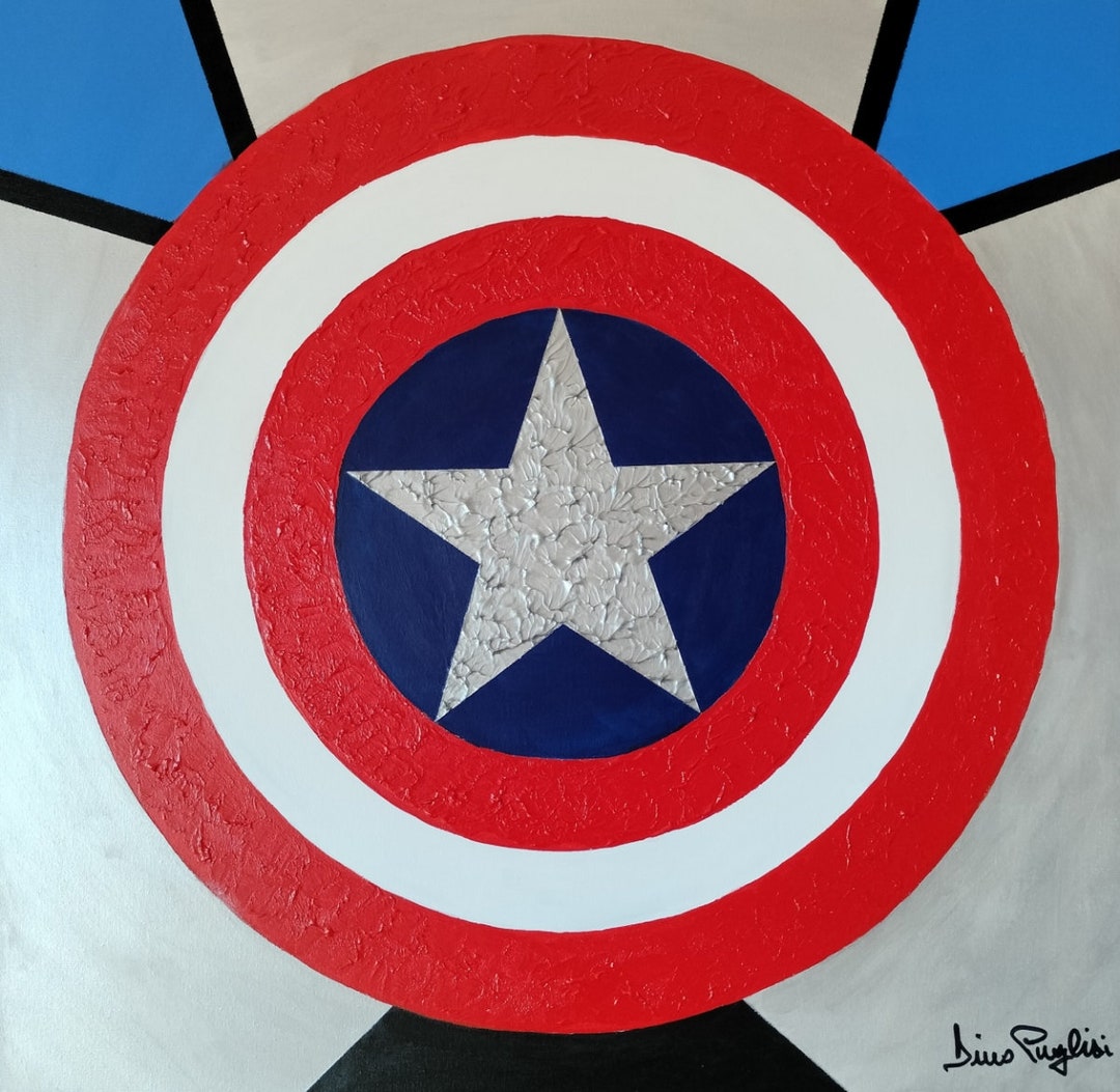 Captain America Shield First Avenger Shield Captain Steve Rogers Shield ...