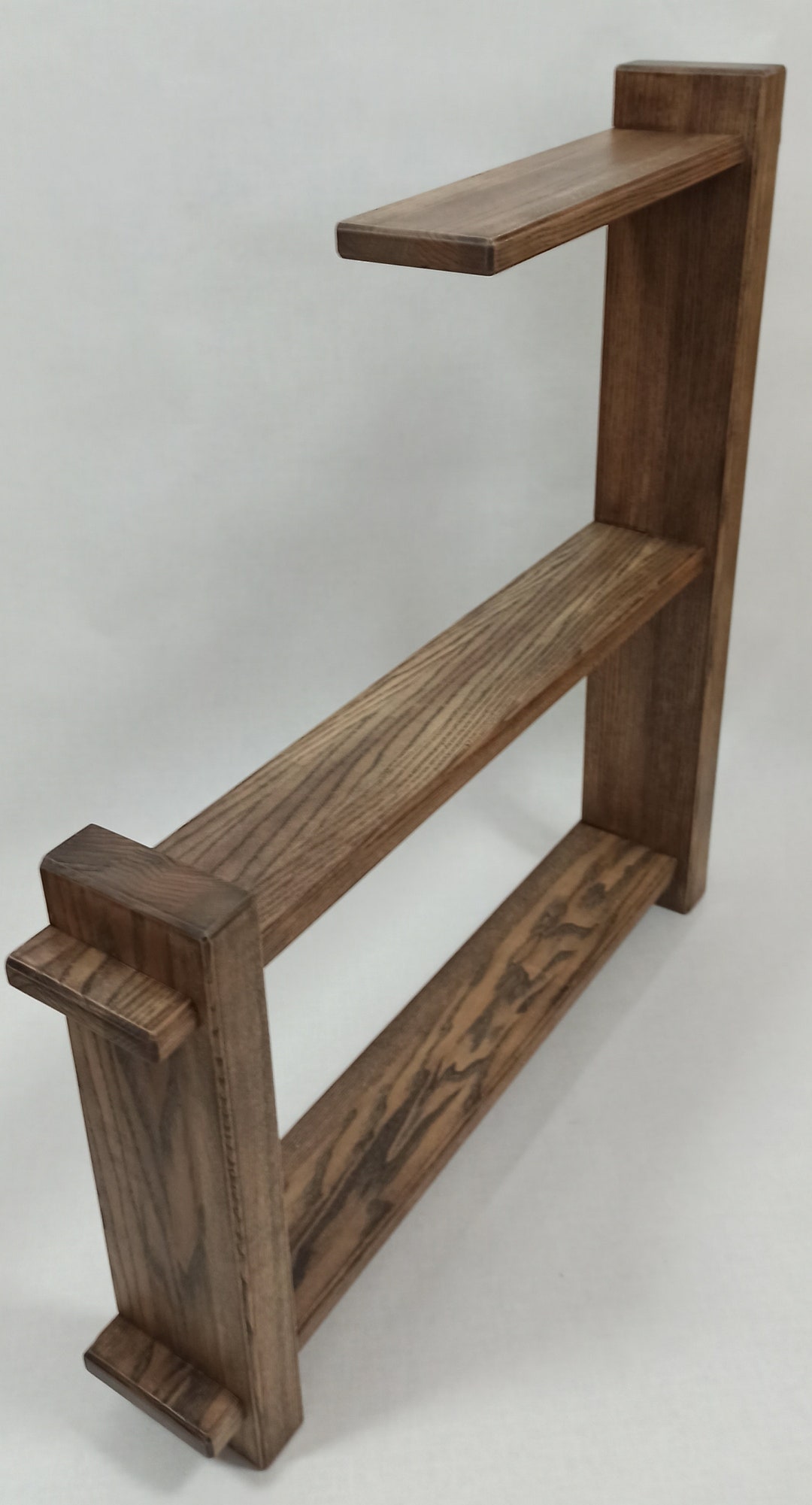 Wooden Shelf, Natural Wood Shelf, Solid Ash Shelf, Cottage Shelf ...