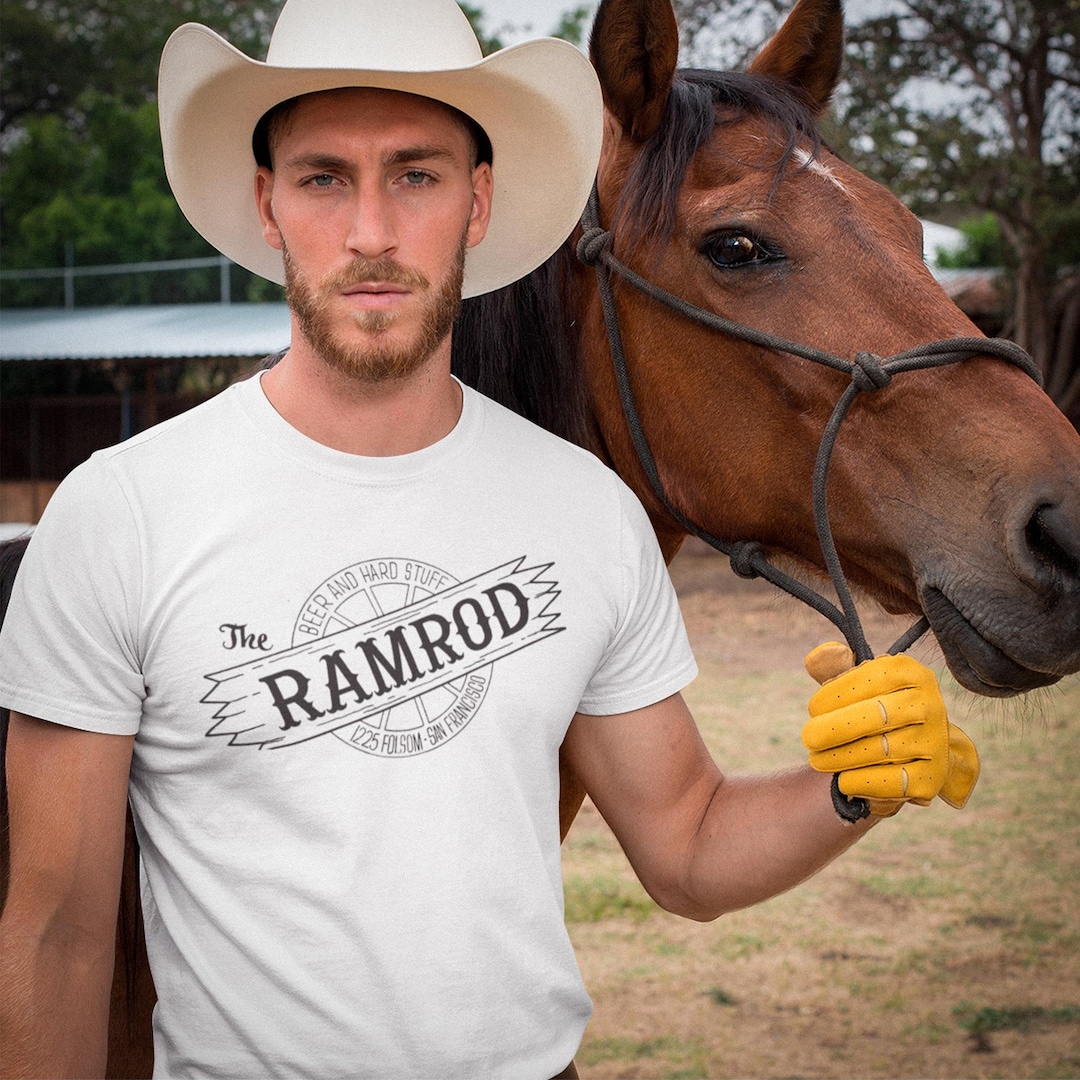 The Ramrod, SF. Vintage Gay Graphic T-shirt. Country Western Rodeo ...