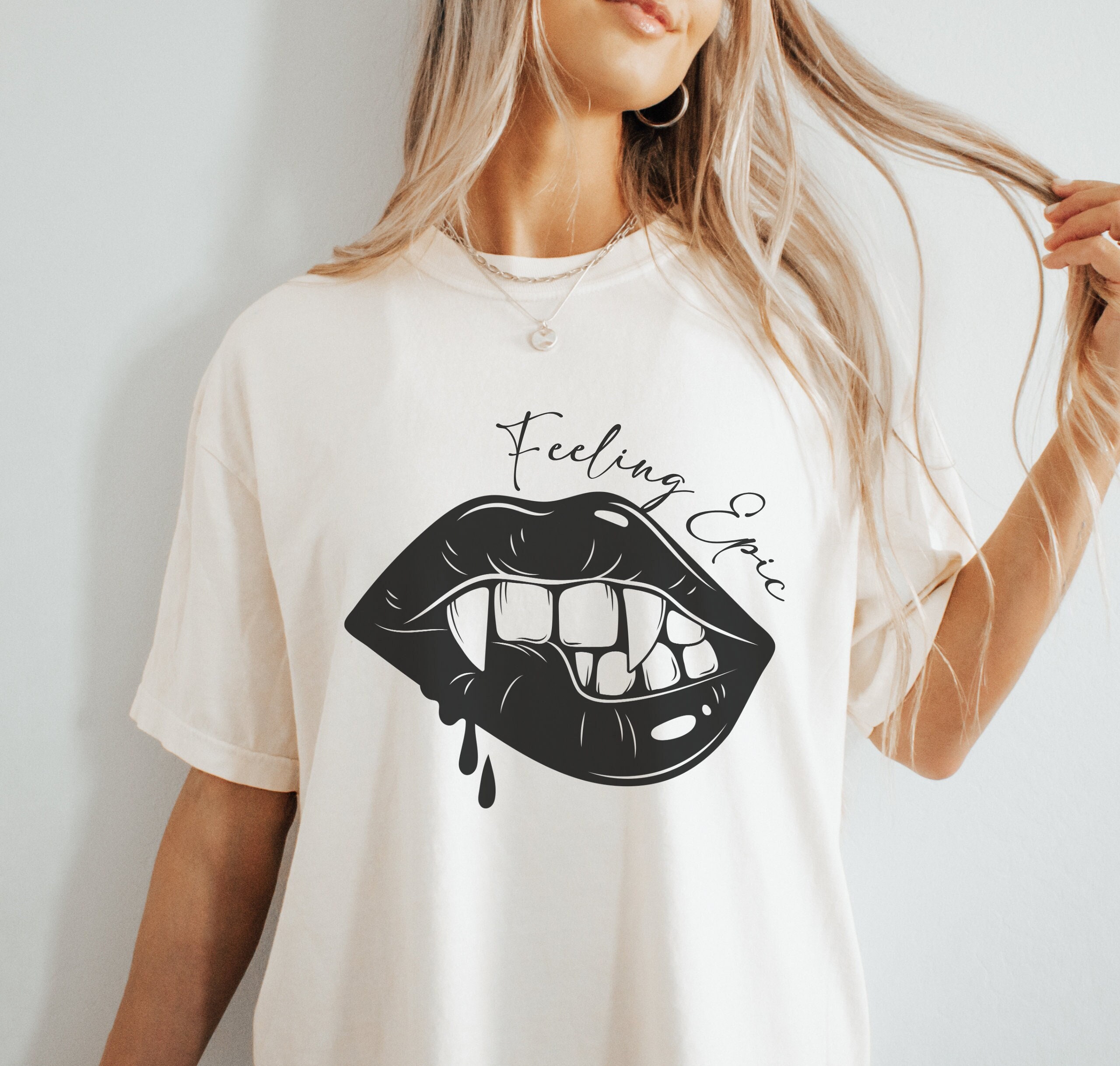 Feeling Epic SVG PNG, Salvatore Svg, Vampire Svg, TVD Svg, Vampire ...