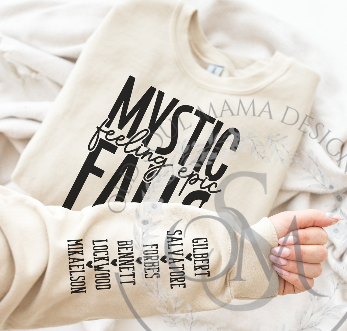 Mystic Falls SVG PNG, Vampire Diaries Svg, Feeling Epic Svg, TVD Svg ...