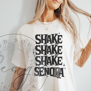 Shake Shake Shake Senora SVG PNG, Never Trust the Living Svg, Halloween ...
