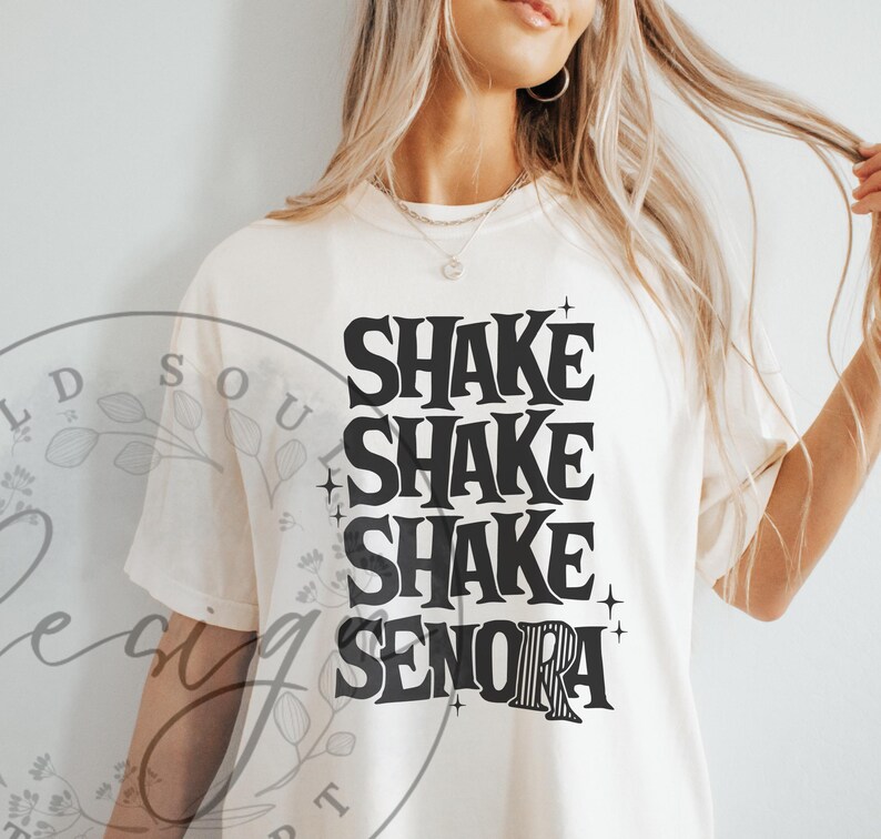 Shake Shake Shake Senora SVG PNG, Never Trust the Living Svg, Halloween ...