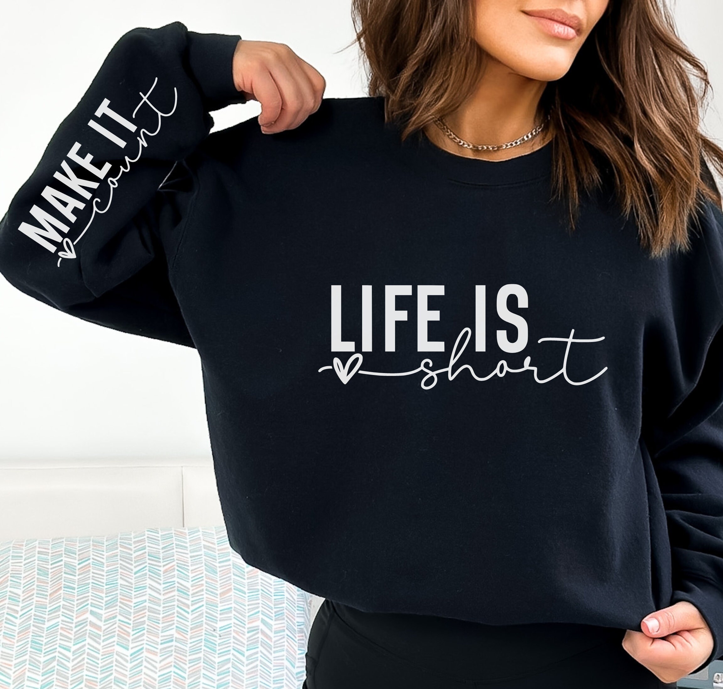 Inspirational SVG PNG, Life is Short Svg, Motivational Svg, Mental ...