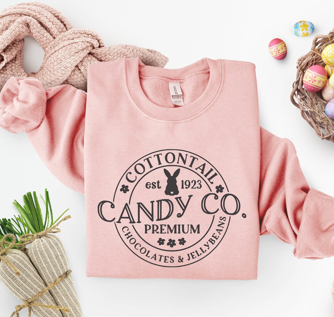 Cottontail Candy Company SVG PNG, Easter Candy SVG, Easter Svg, Funny Easter Shirt Svg ...