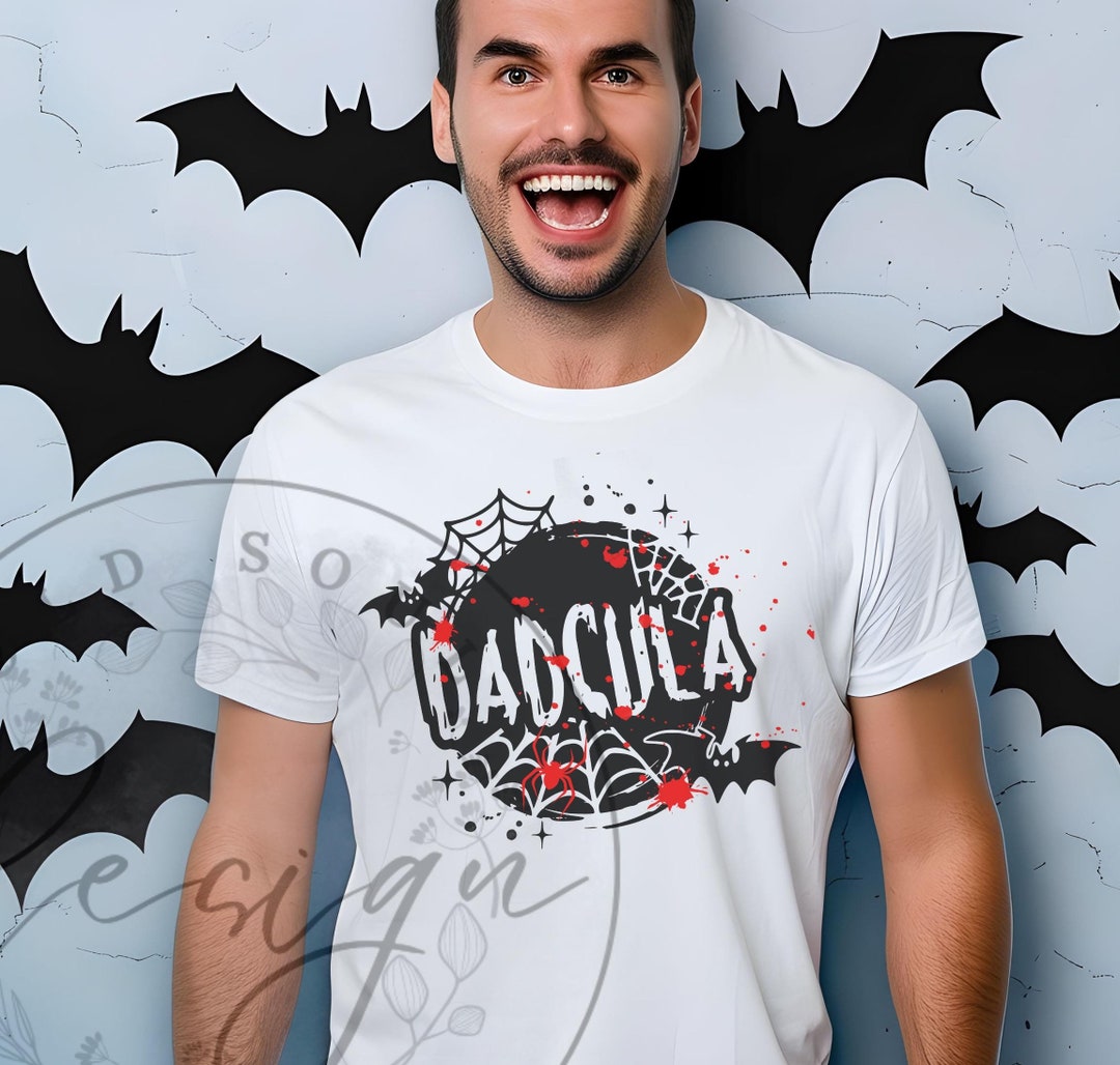 Dadcula PNG, Funny Halloween Png, Halloween Dad Shirt Png, Spooky Dad ...