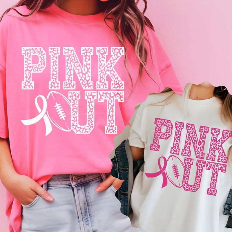 Pink Out Svg - Etsy