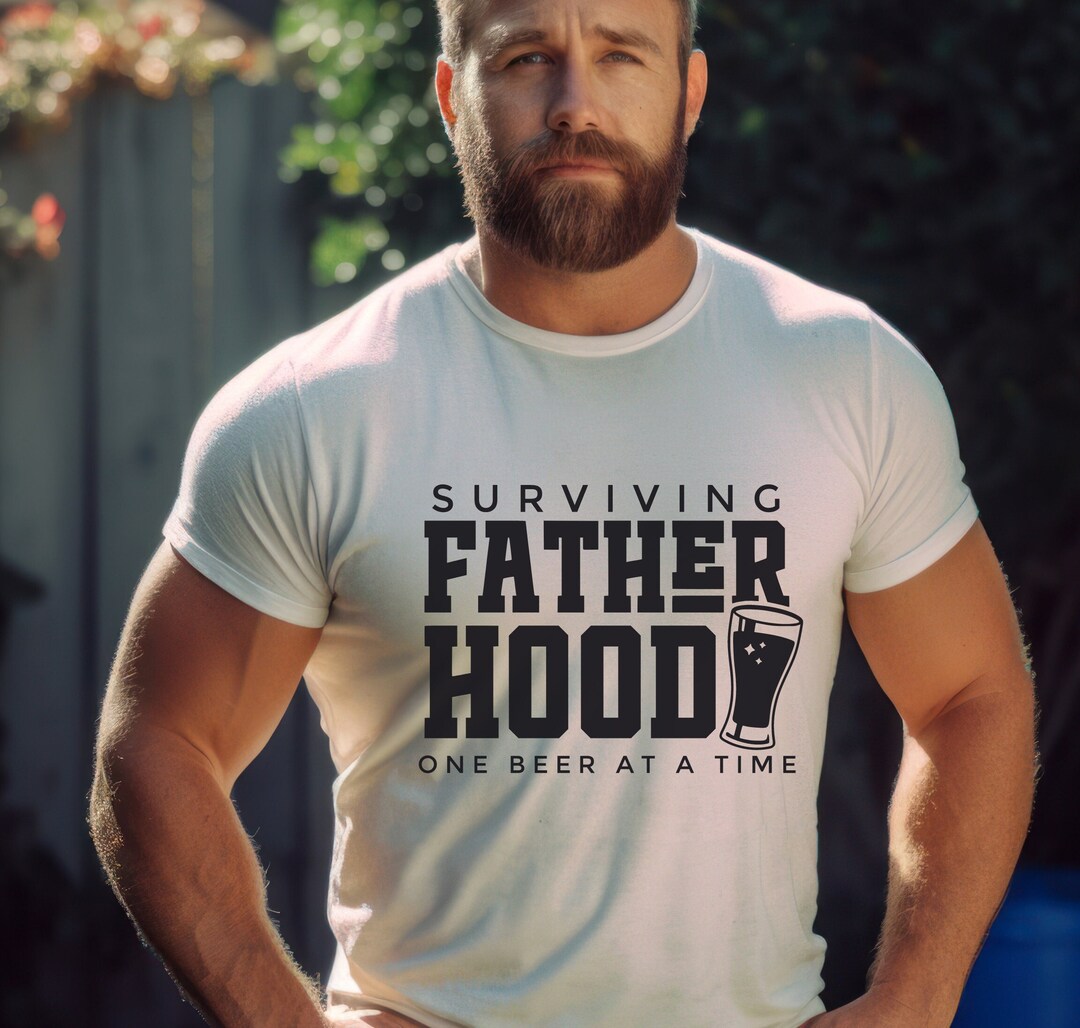 Surviving Fatherhood SVG PNG, Dad Svg, Father's Day Svg, Dad Shirt ...