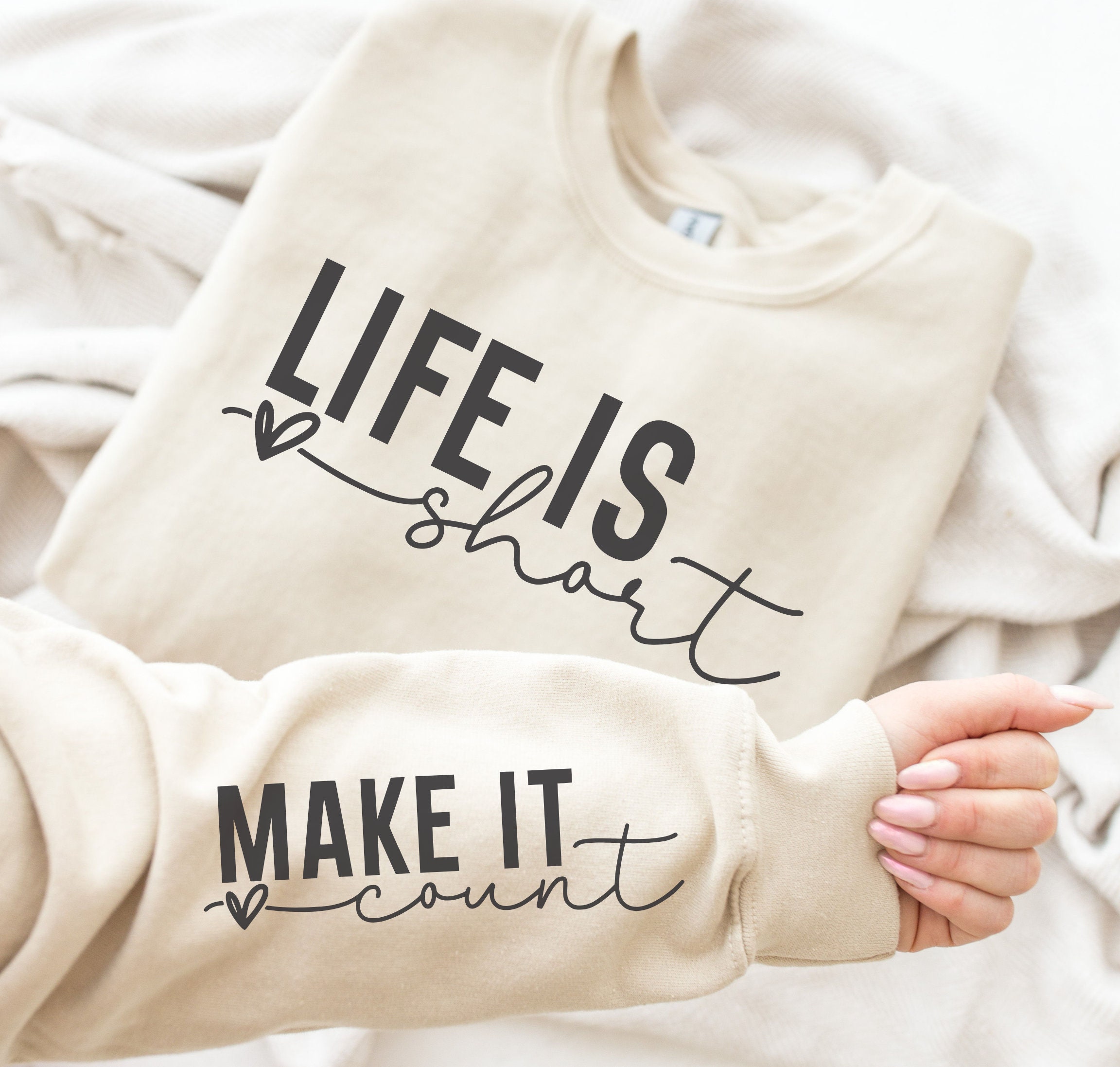 Inspirational SVG PNG, Life is Short Svg, Motivational Svg, Mental ...