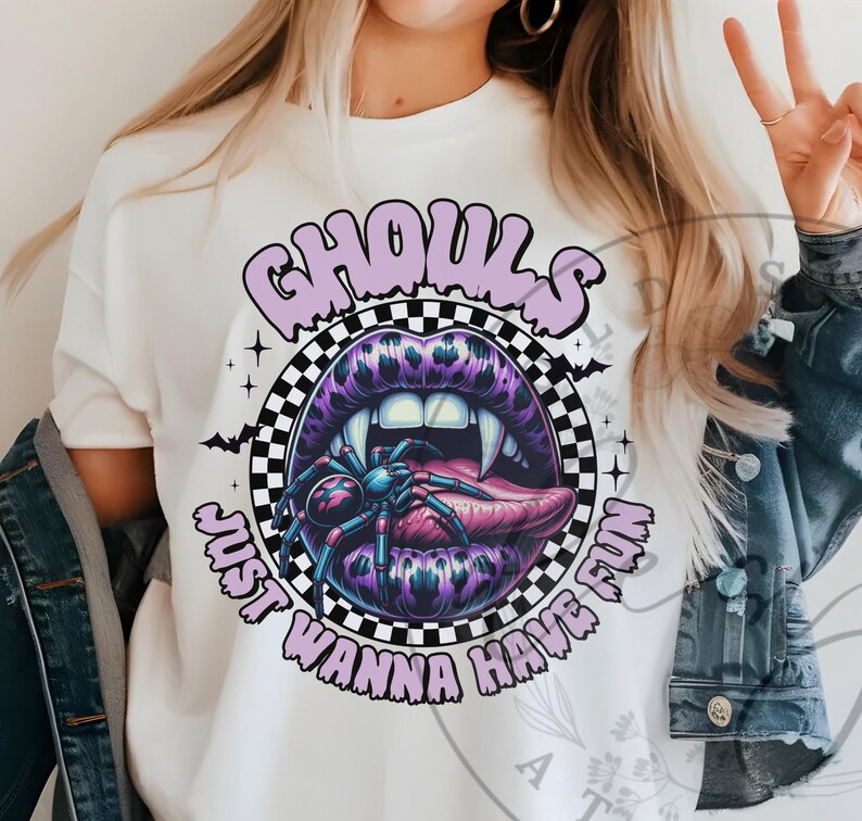 Ghouls Just Wanna Have Fun PNG, Ghost PNG, Spooky Season Png, Trendy ...