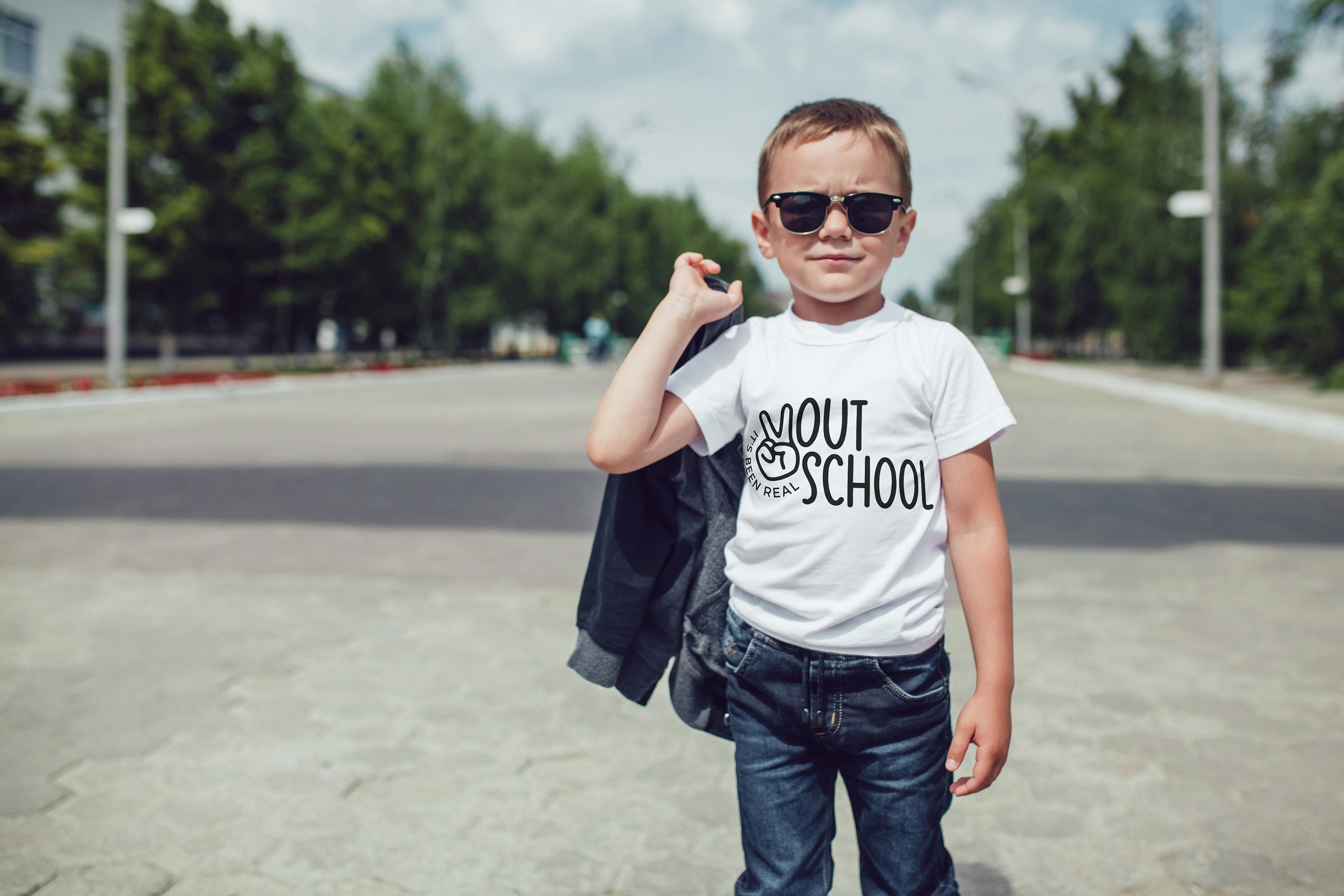 Peace Out School SVG PNG, Last Day of School Svg, School is Out for ...