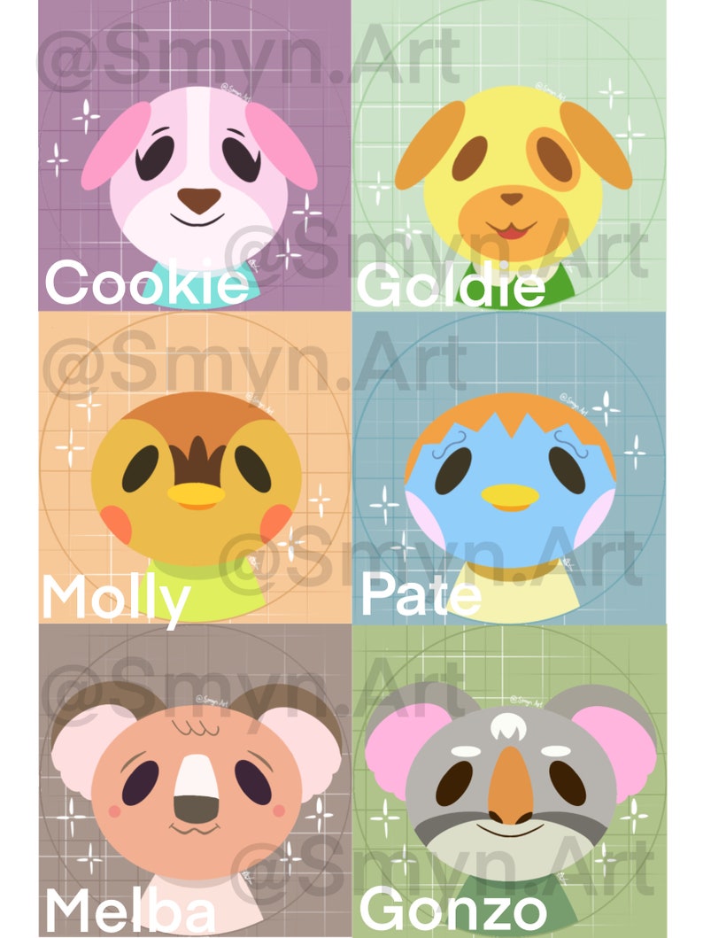 Animal Crossing Buttons - Etsy
