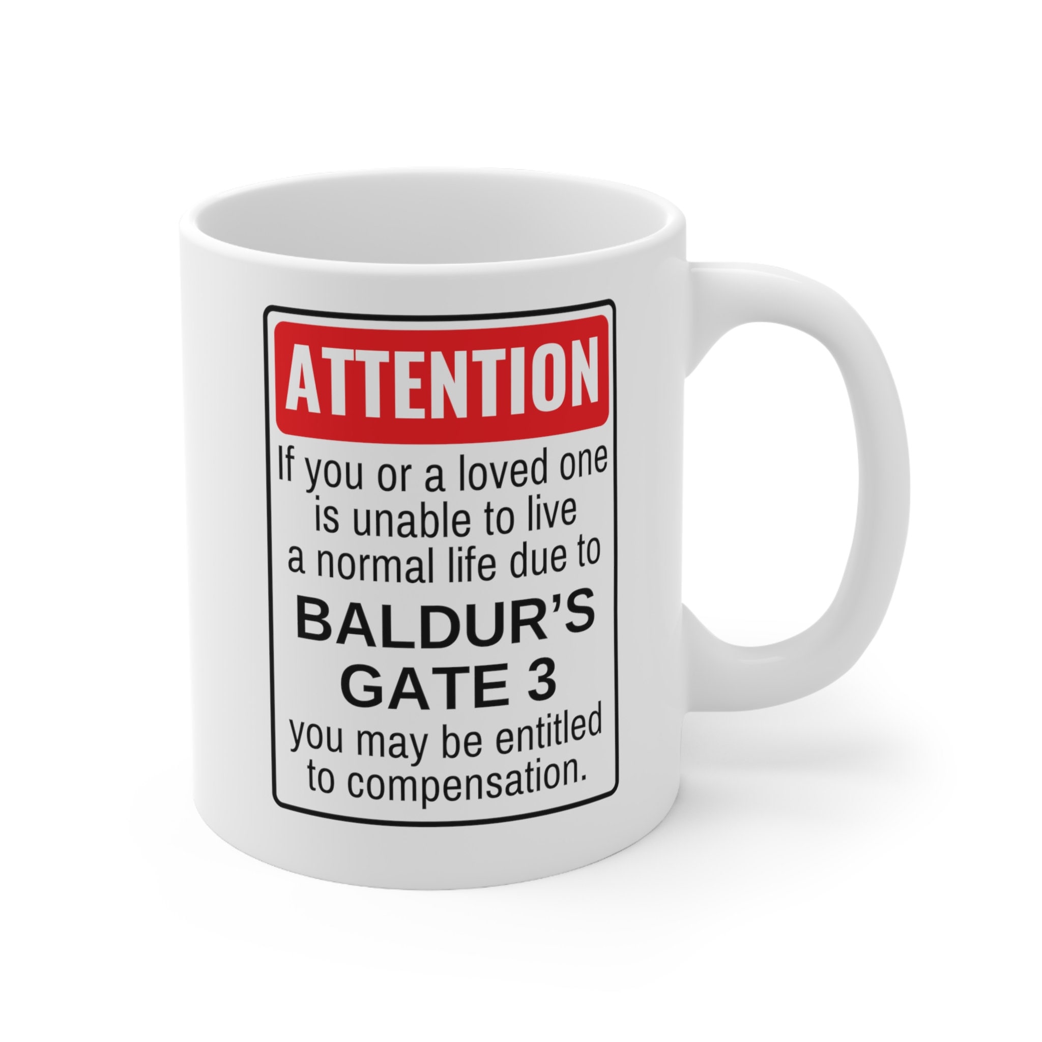 BG3 Mug - Funny Baldur's Gate 3 Gift for BG3 Fans - DND Mug - Etsy