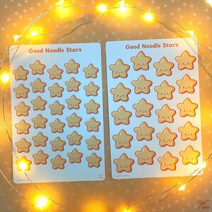 Good Noodle Stars: Teacher Reward Star Stickers - Etsy