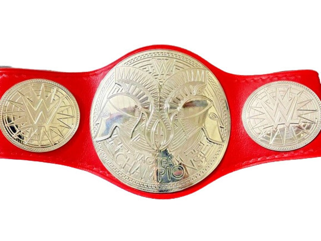 WWE Tag Team Belt Adult Size Tag Team Title Belt WWE Belt Tag Team ...