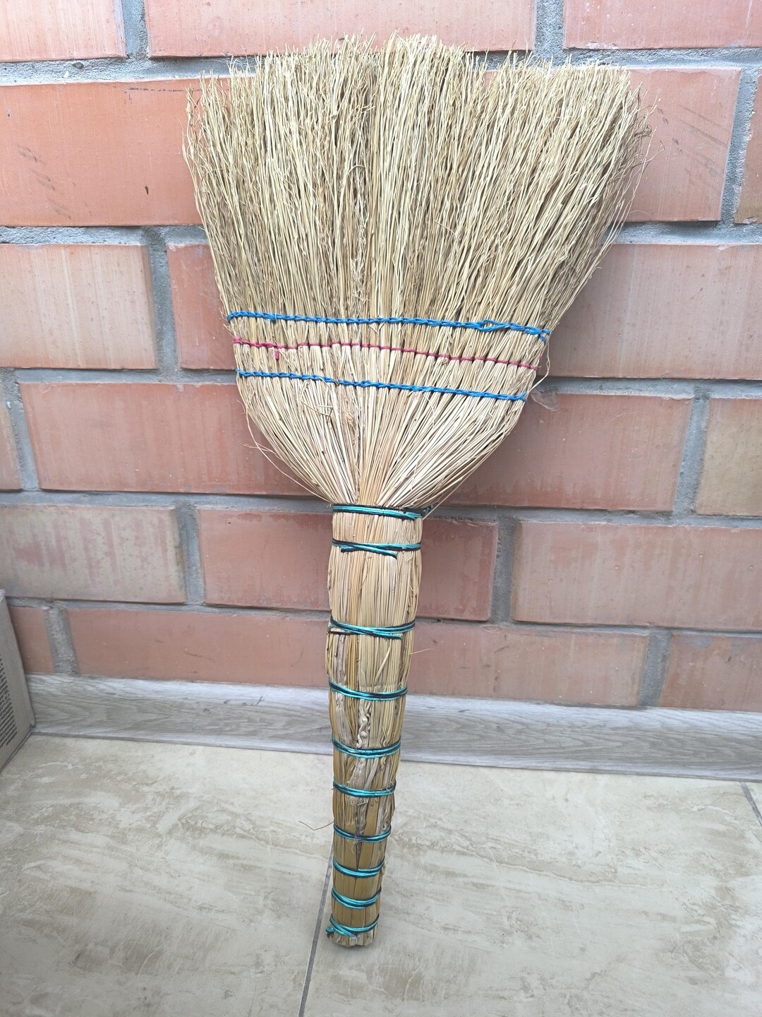 Small Natural Broom, Handcrafted Broom, Primitive Rustic Cleaning Tool ...