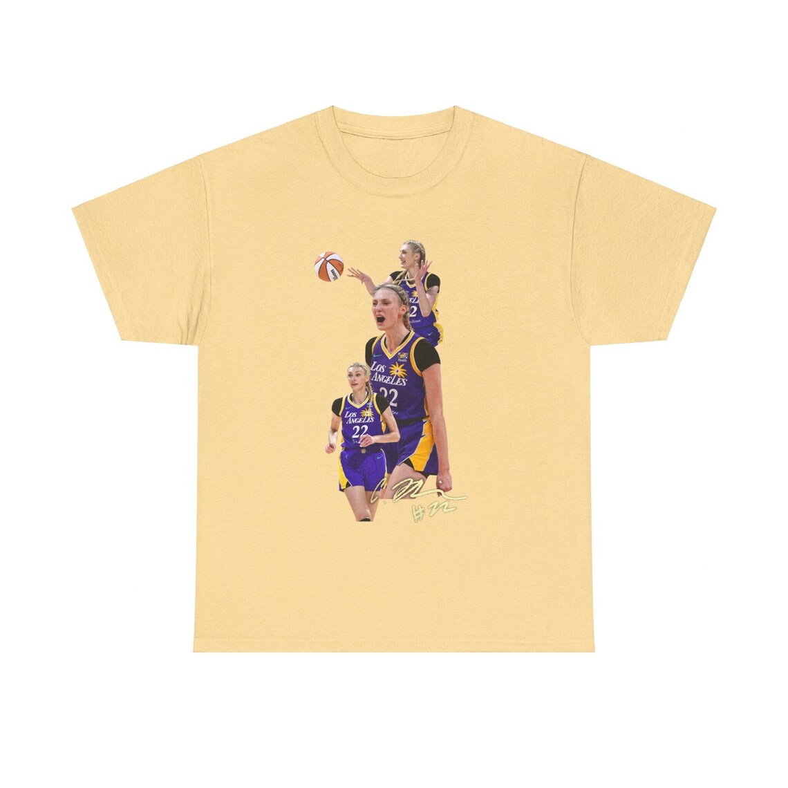 Cameron Brink Collage Signature Graphic Tee | WNBA, LA Sparks ...