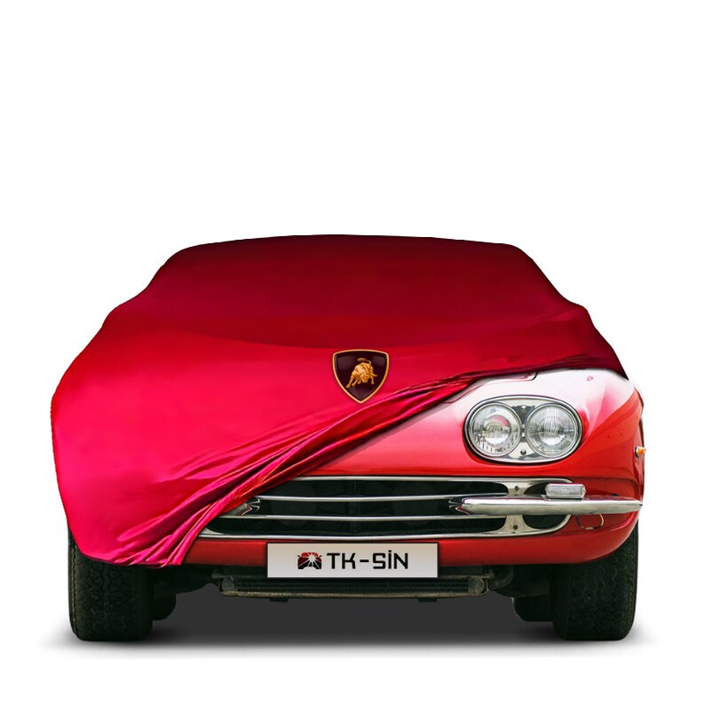 LAMBORGHİNİ 400 GT1965-1968 Indoor and Garage Car Cover Logo Option ...