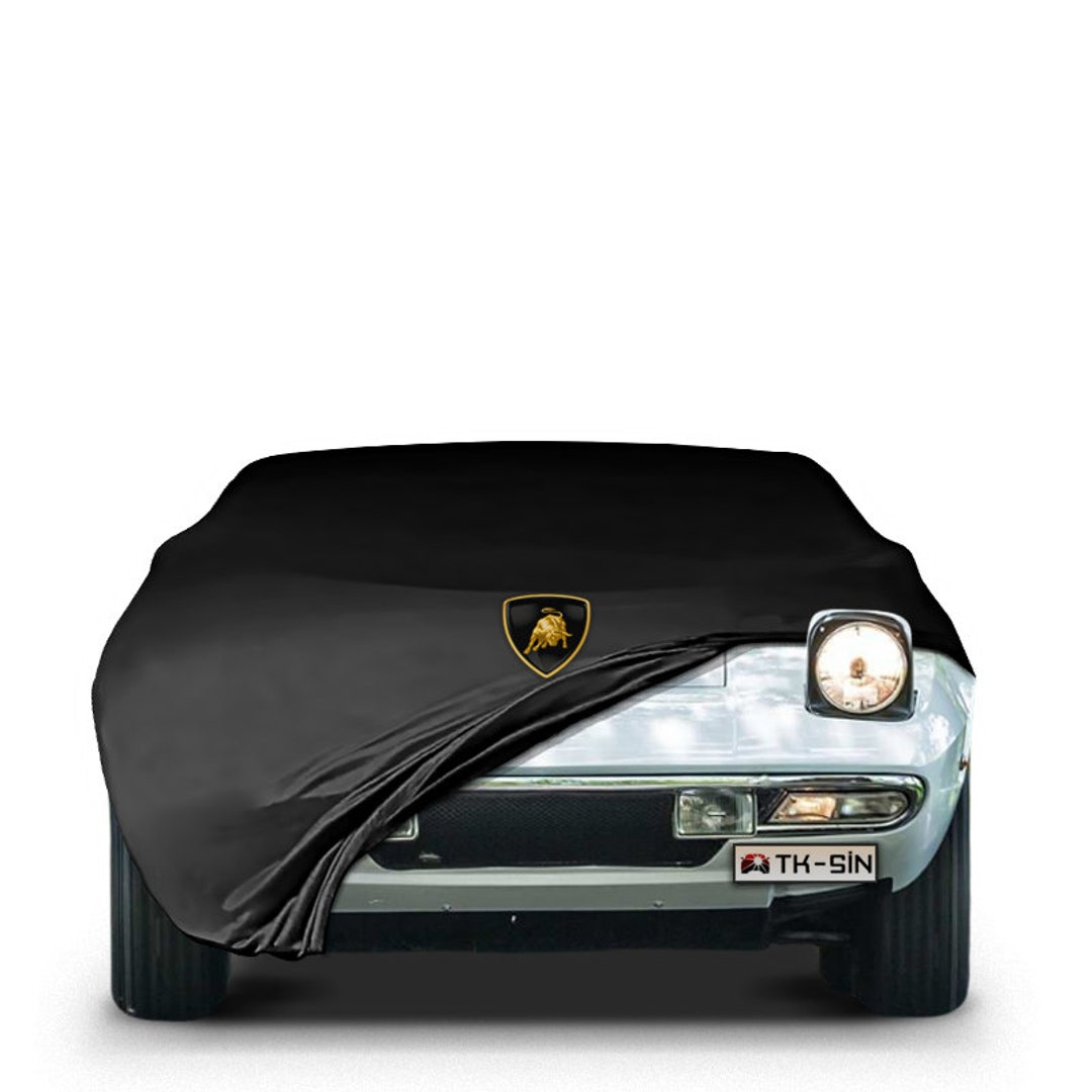 LAMBORGHİNİ URRACO 1972-1981 Indoor and Garage Car Cover Logo Option ...