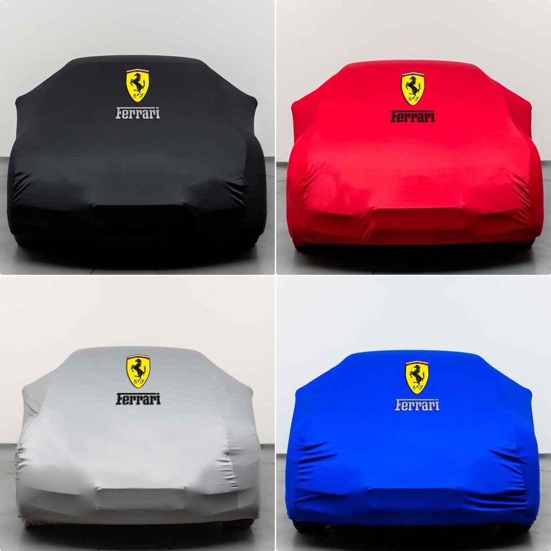 Indoor and Garage Car Cover All Ferrari Cars With Ferrari Logo - Etsy