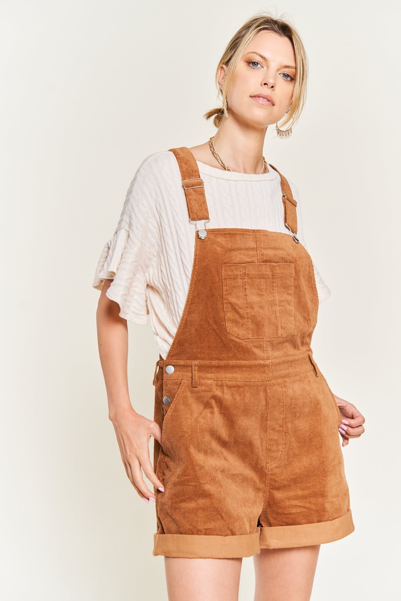 Comfy Corduroy Adjustable Shoulder Overalls - Etsy