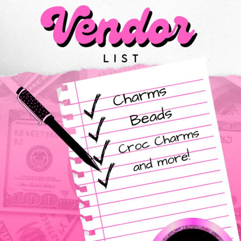 Charm Vendor List - Etsy