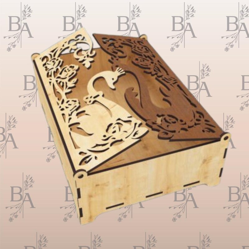 Laser Cut Box Template - Etsy