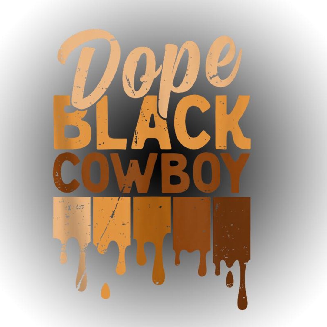 Dope Black Cowboy African Svg, Cowboy Black History Juneteenth Svg ...