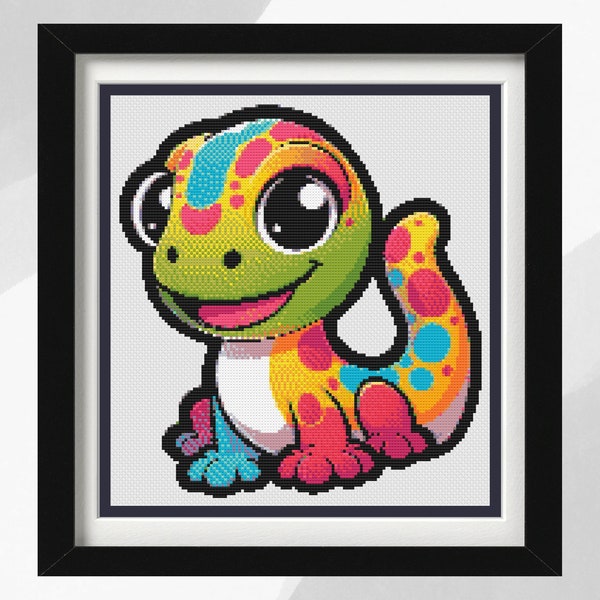 Lizard Cross Stitch Pattern - Etsy