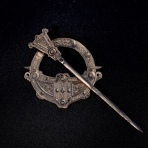 Bronze Tara Brooch - Etsy