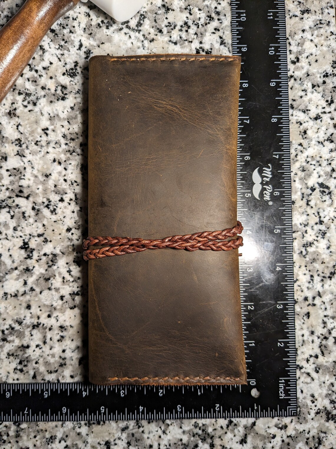 Leather Utility Pouch Large Personalized Handmade in New Hampshire ...