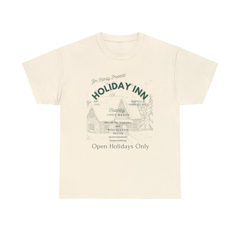 Holiday Inn, White Christmas, Bing Crosby T Shirt - Etsy