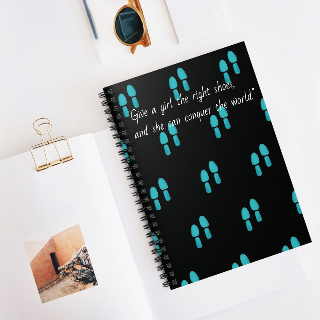 Spiral Notebook, Shoe Lover, Tieks Inspired, Marilyn Monroe - Etsy