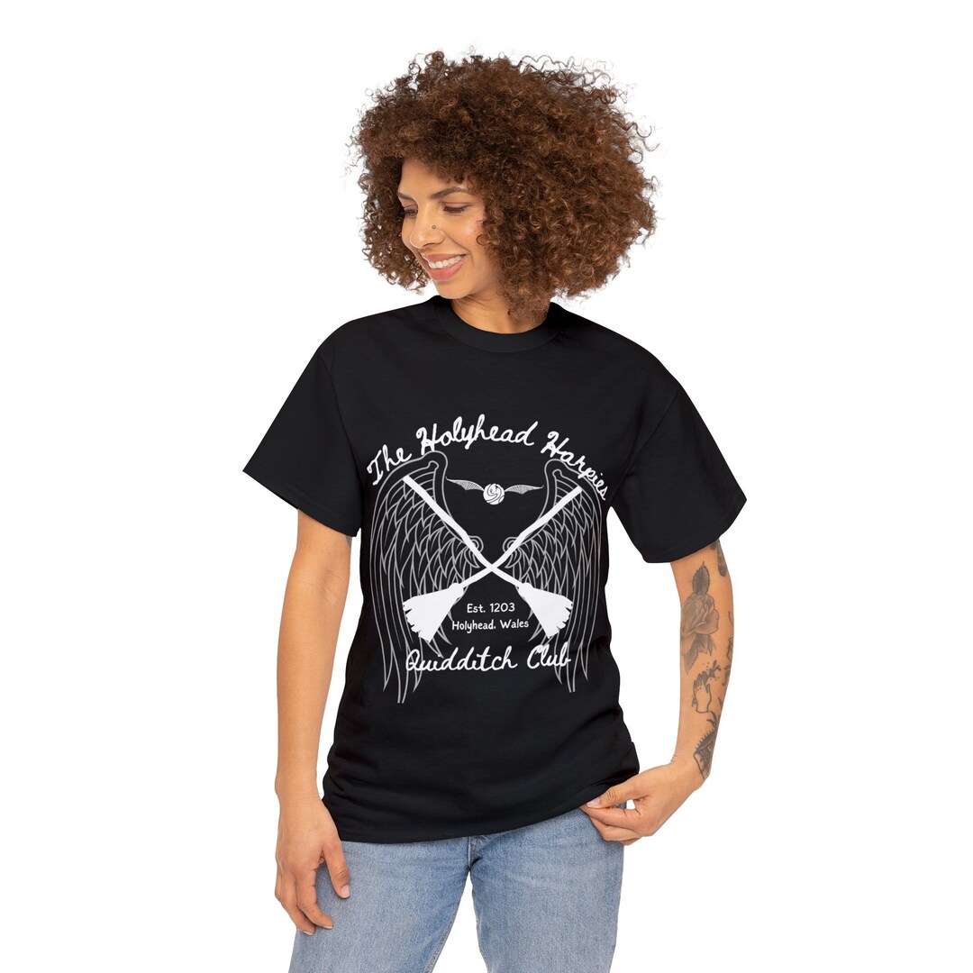 Quidditch, Holyhead Harpies, Harry Potter, Universal, Graphic Cotton ...