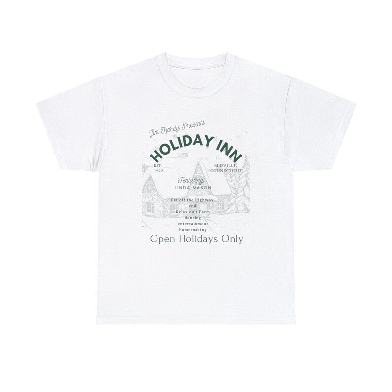 Holiday Inn, White Christmas, Bing Crosby T Shirt - Etsy