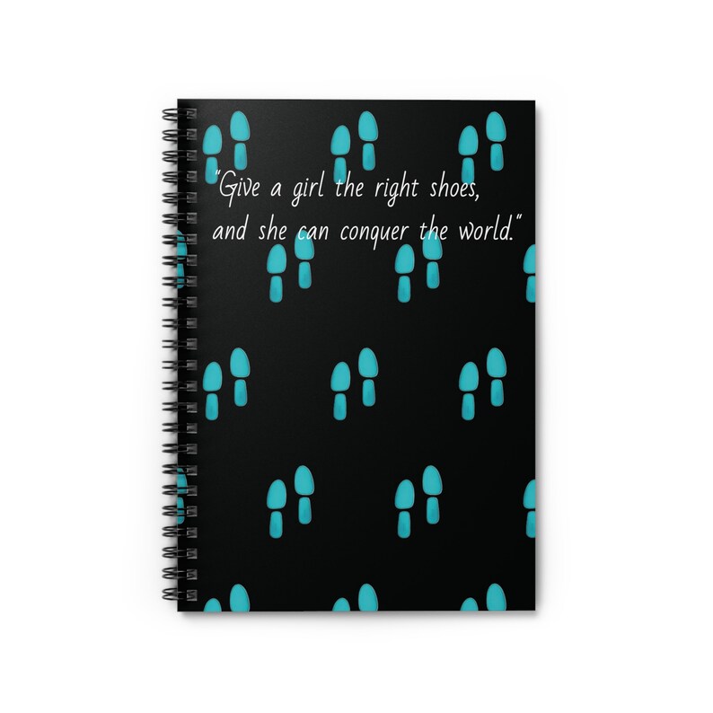 Spiral Notebook, Shoe Lover, Tieks Inspired, Marilyn Monroe - Etsy